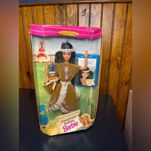 Barbie | Toys | Vintage 995 Native American Indian Barbie Doll 14715 ...